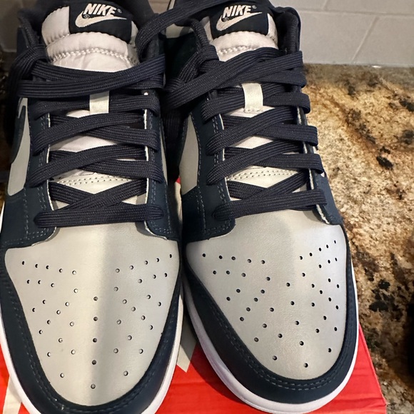 Nike | Shoes | Nike Authentic Low Dunk Georgetown | Poshmark